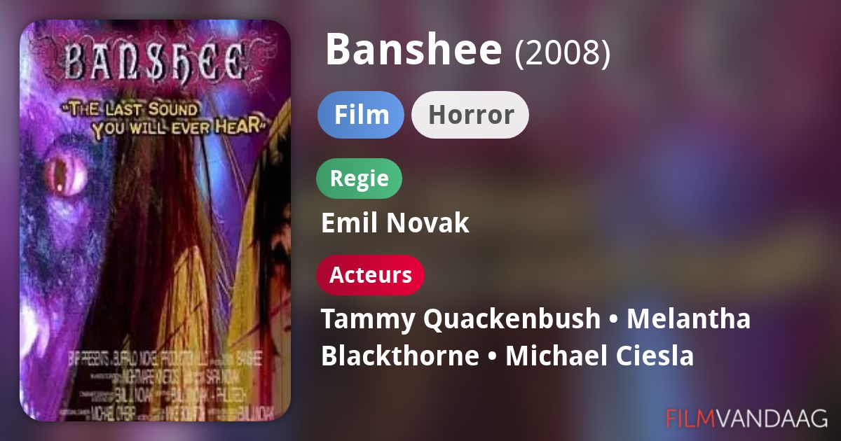 Banshee (film, 2008) - FilmVandaag.nl