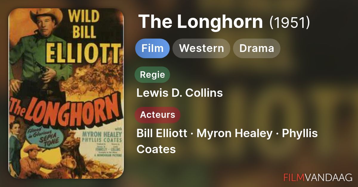 The Longhorn (film, 1951) - FilmVandaag.nl