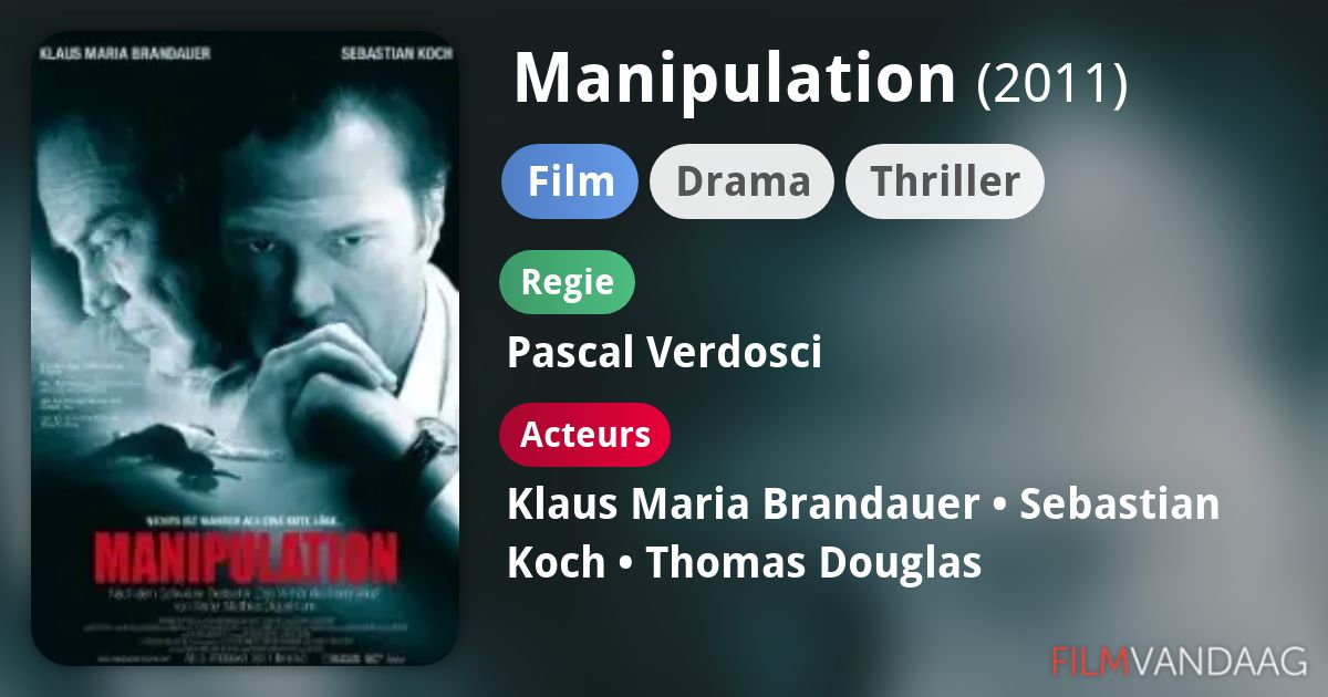 Manipulation (film, 2011) - FilmVandaag.nl