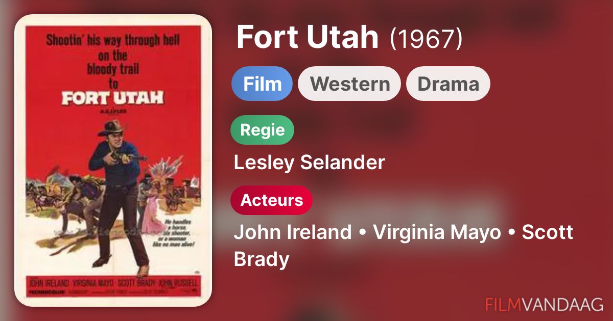 Fort Utah (film, 1967) - FilmVandaag.nl