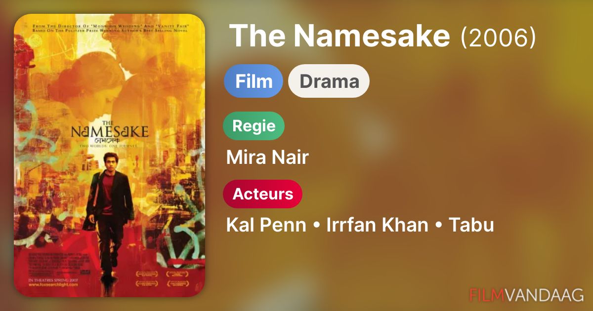 The Namesake (film, 2006) - FilmVandaag.nl