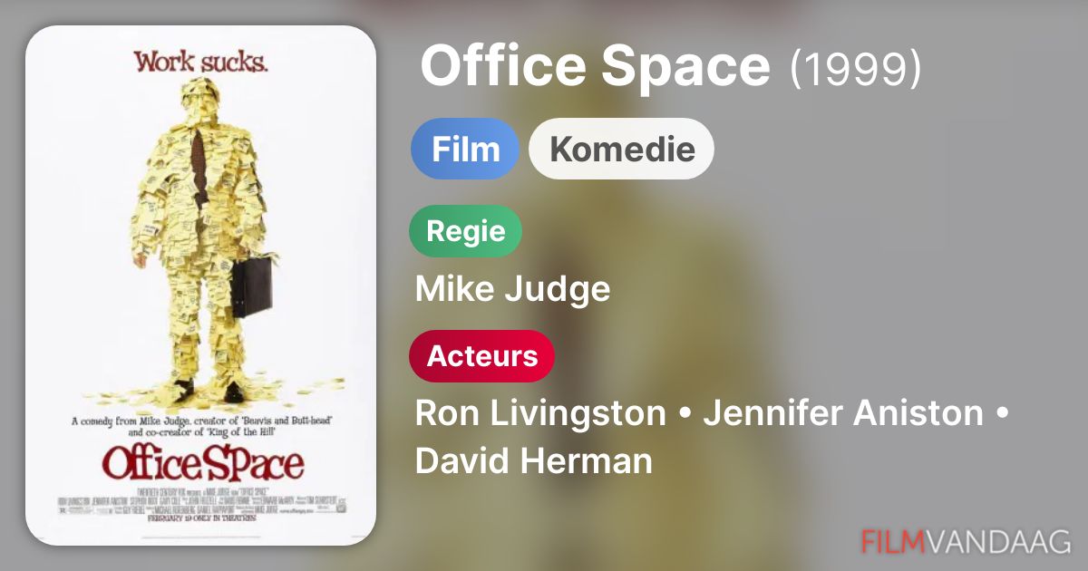 Office Space (film, 1999) - FilmVandaag.nl
