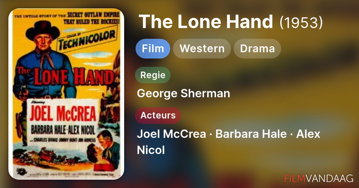 The Lone Hand (film, 1953) - FilmVandaag.nl