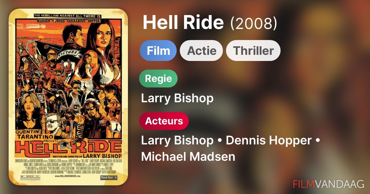 Hell Ride (film, 2008) - FilmVandaag.nl