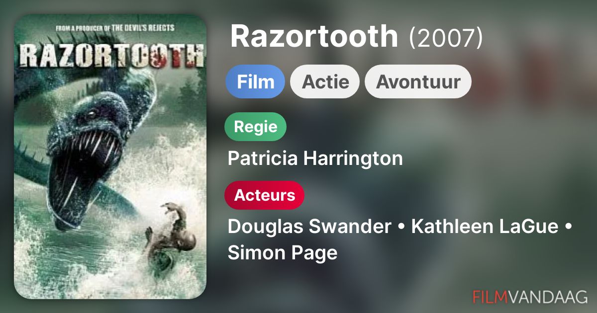 Razortooth (film, 2009) - FilmVandaag.nl