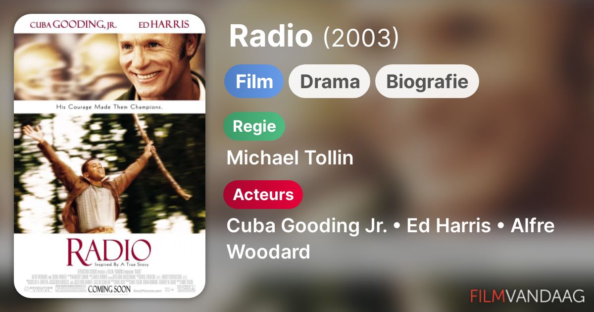 Radio (film, 2003) - FilmVandaag.nl