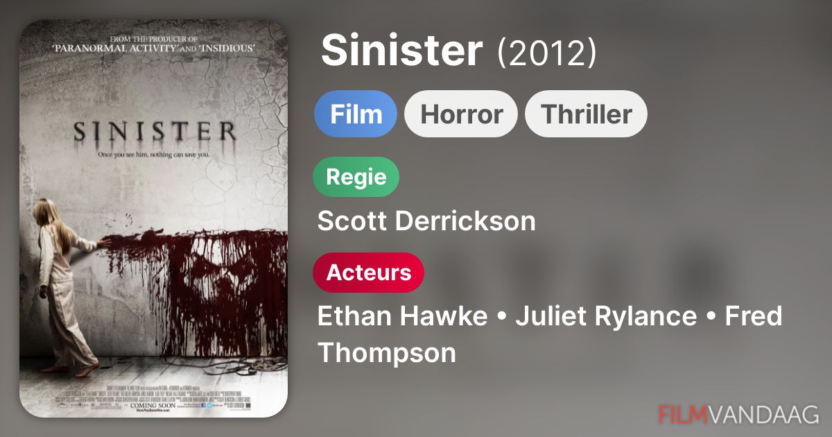 Sinister (film, 2012) - FilmVandaag.nl
