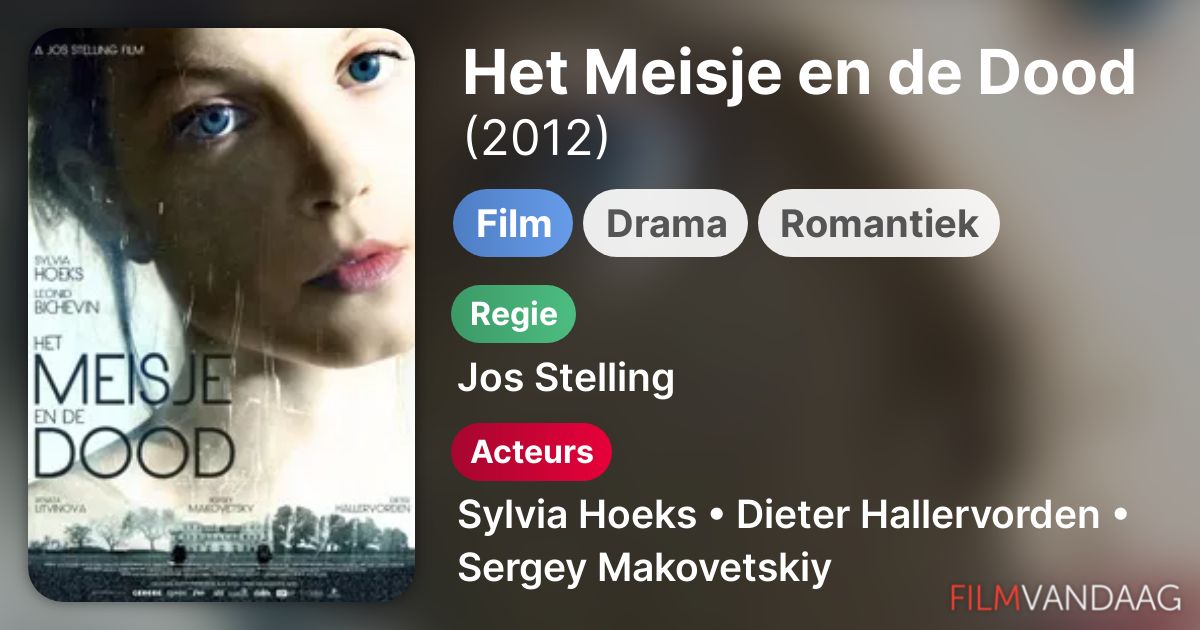 Het Meisje en de Dood (film, 2012) - FilmVandaag.nl