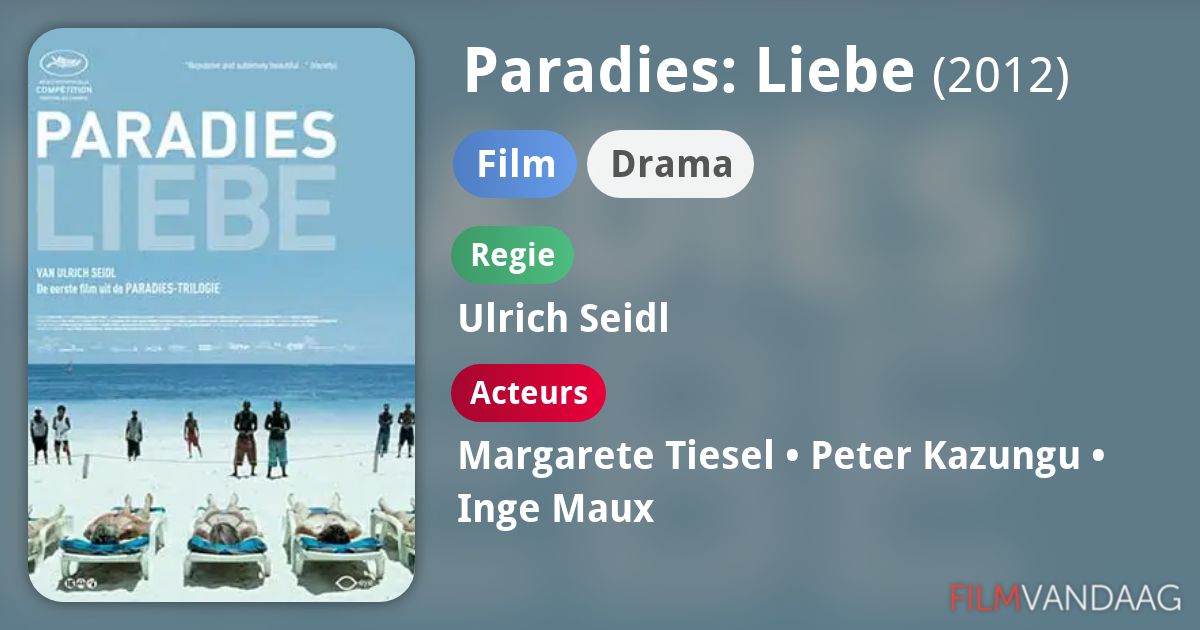 Paradies: Liebe (film, 2012) - FilmVandaag.nl