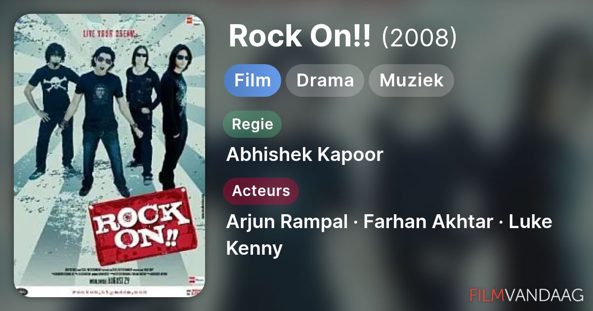 Rock On!! (film, 2008) - FilmVandaag.nl