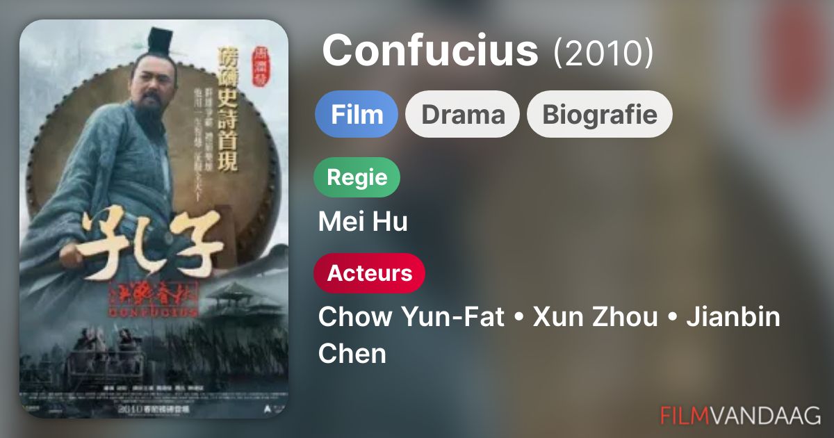 Confucius (film, 2010) - FilmVandaag.nl
