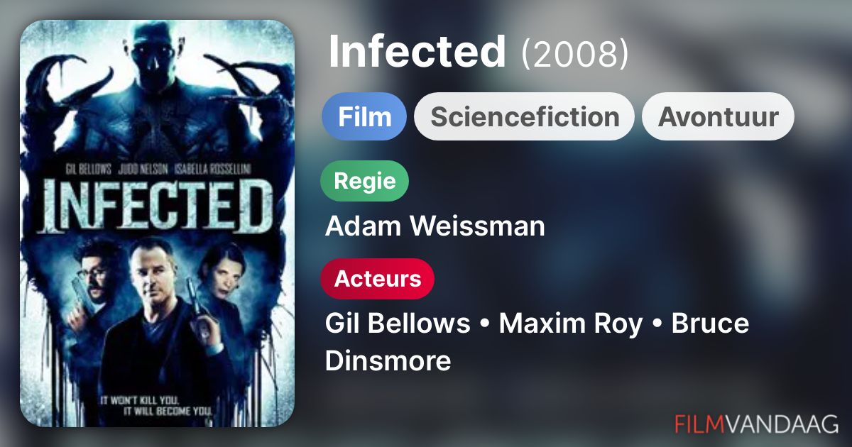 Infected (film, 2008) - FilmVandaag.nl