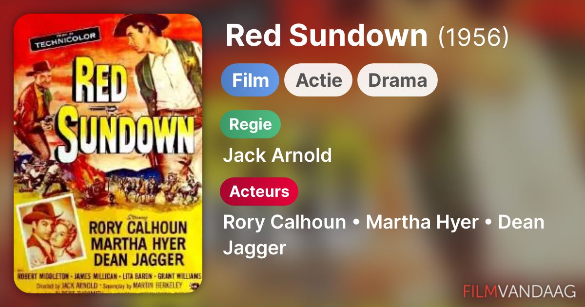 Red Sundown (film, 1956) - FilmVandaag.nl