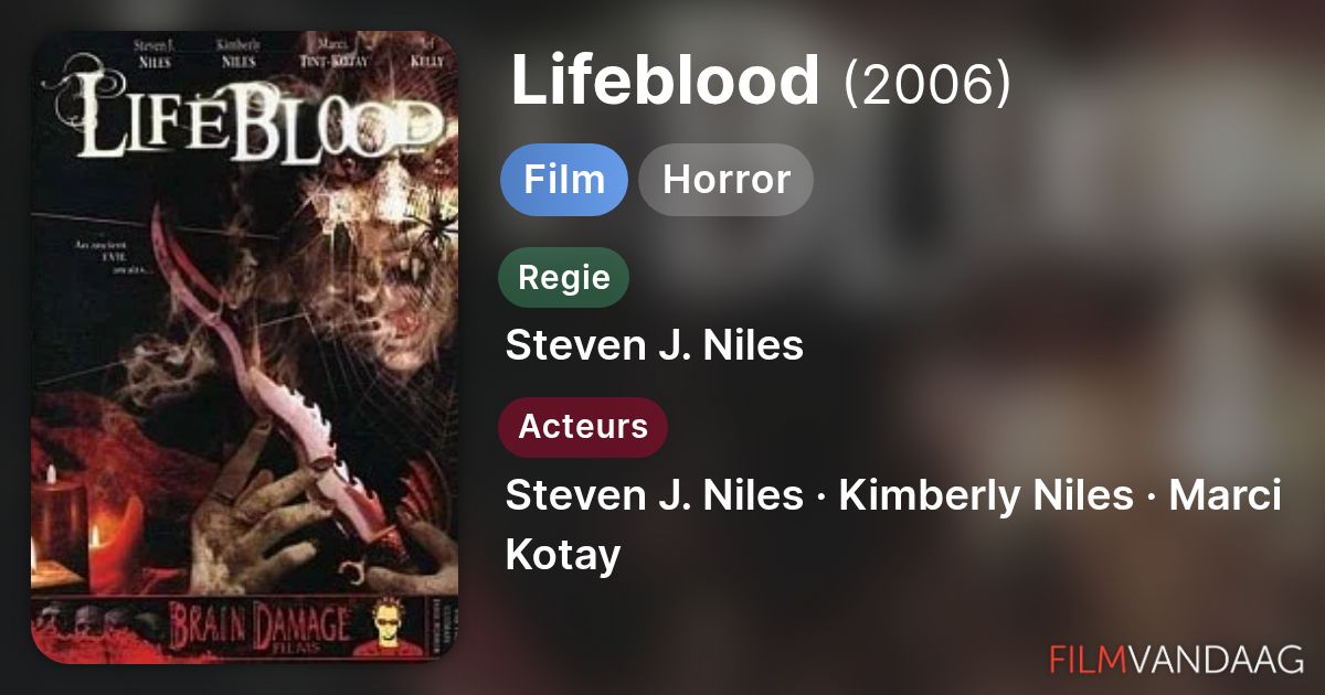 Lifeblood (film, 2006) - FilmVandaag.nl