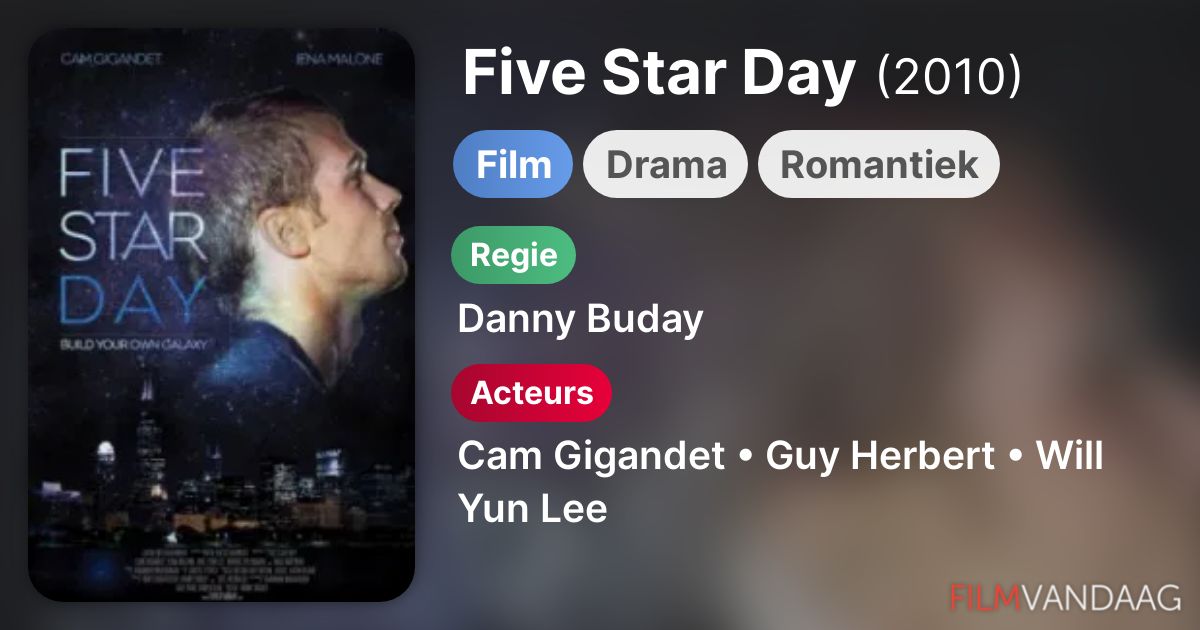 Five Star Day (film, 2010) - FilmVandaag.nl