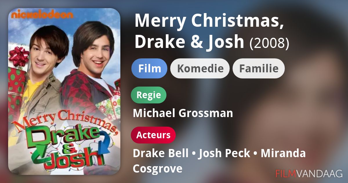 Merry Christmas, Drake & Josh (film, 2008) - FilmVandaag.nl