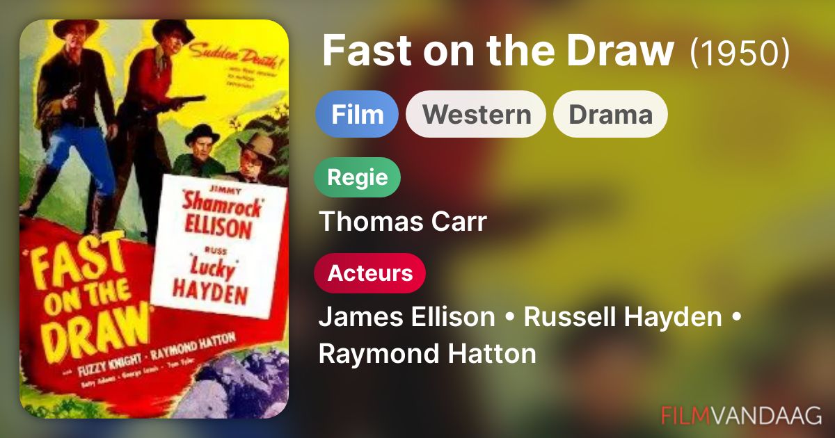 Fast on the Draw (film, 1950) - FilmVandaag.nl