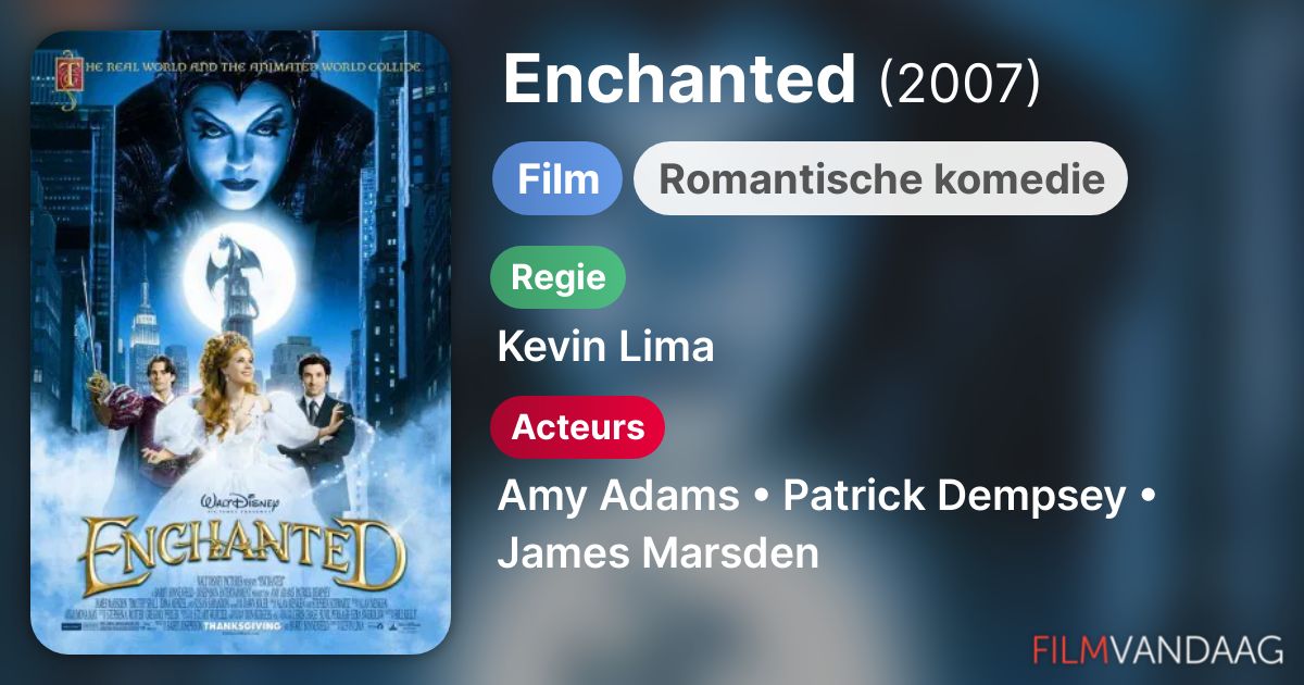 Enchanted (film, 2007) - FilmVandaag.nl