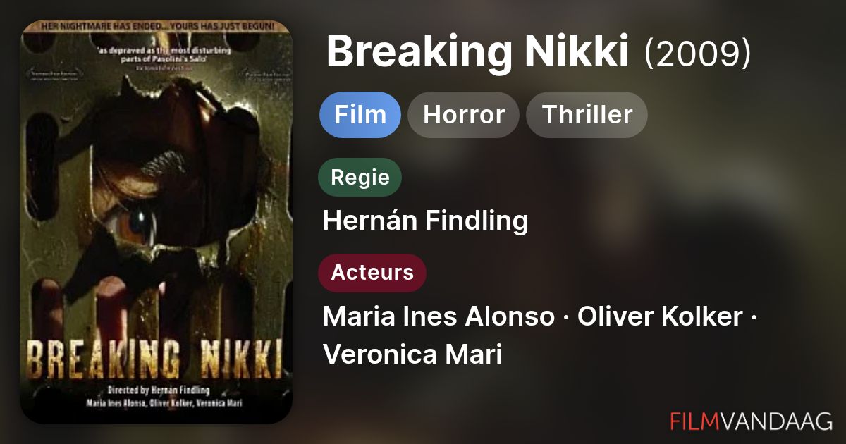 Breaking Nikki (film, 2009) - FilmVandaag.nl