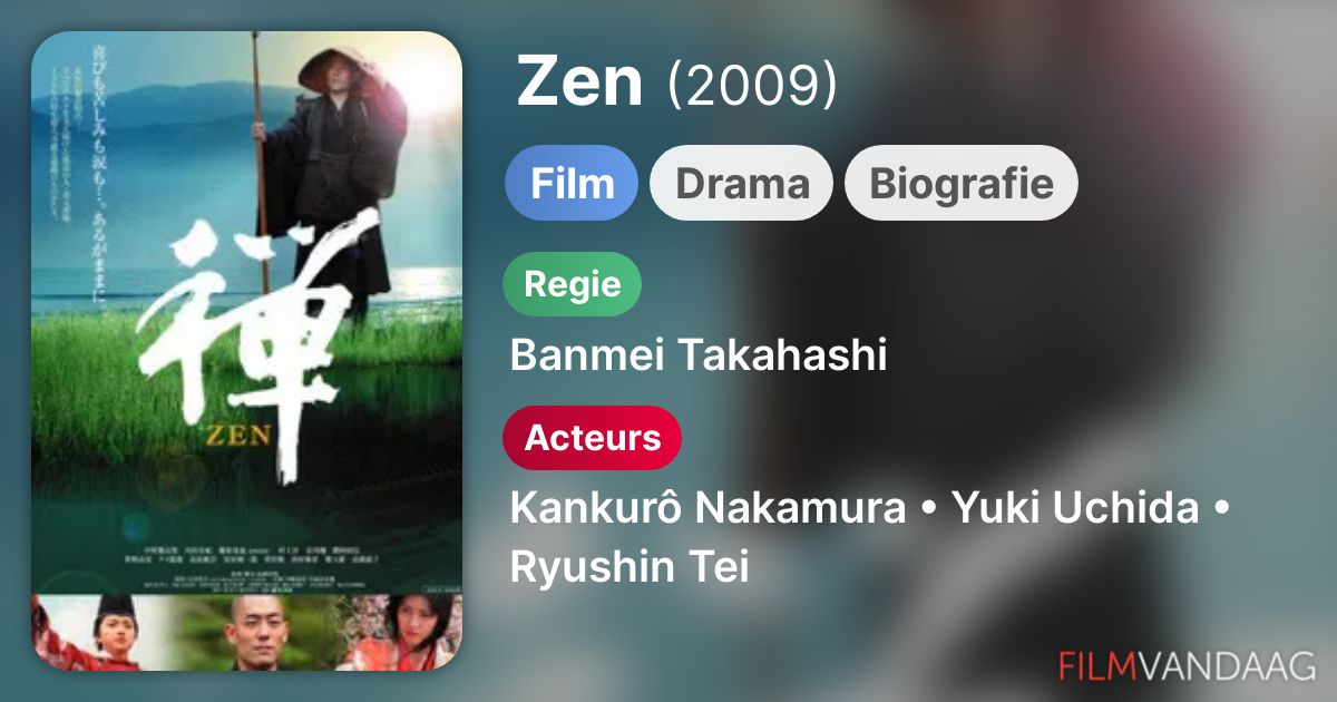 Zen (film, 2009) - FilmVandaag.nl