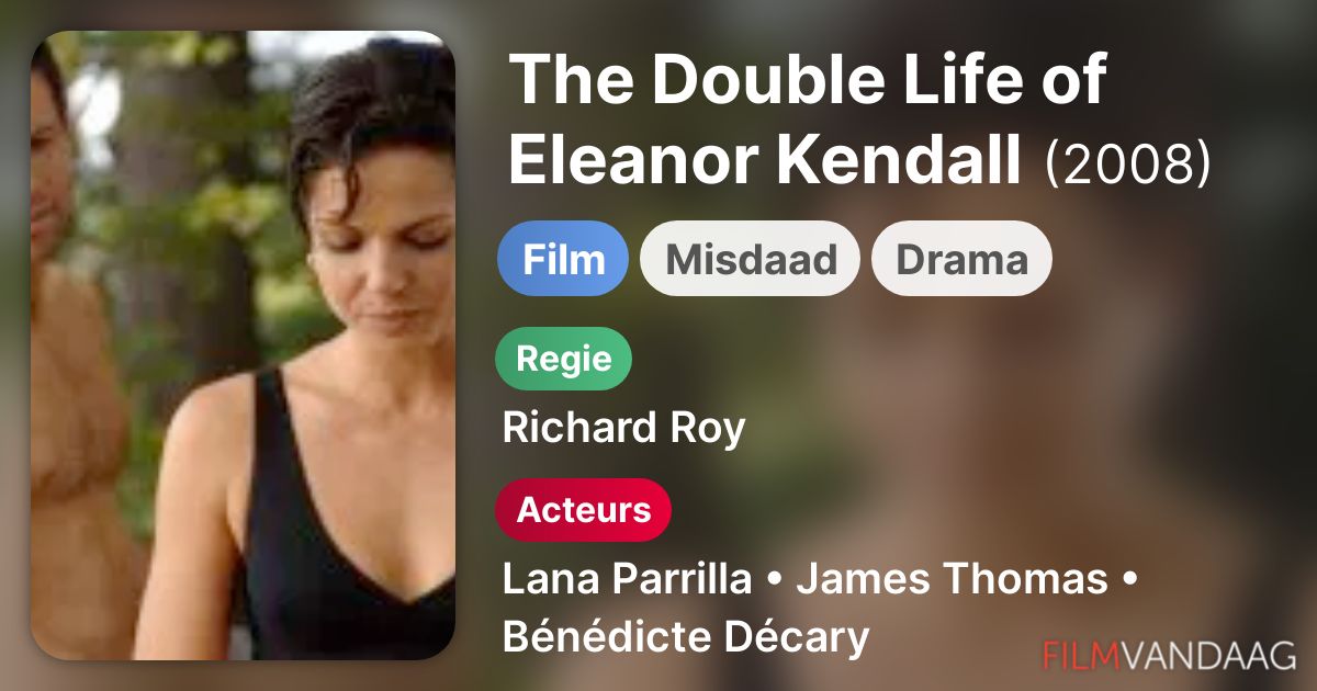 The Double Life of Eleanor Kendall (film, 2008) - FilmVandaag.nl