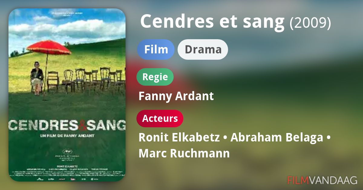 Cendres et sang (film, 2009) - FilmVandaag.nl