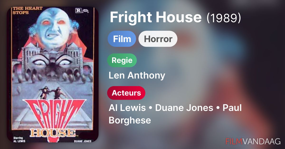 Fright House (film, 1988) - FilmVandaag.nl