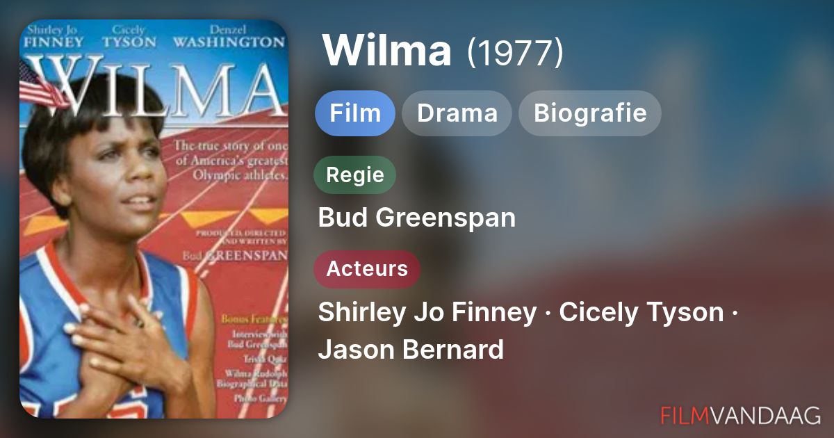 Wilma (film, 1977) - FilmVandaag.nl