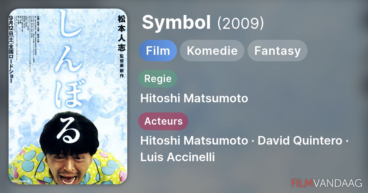 Symbol (film, 2009) - FilmVandaag.nl
