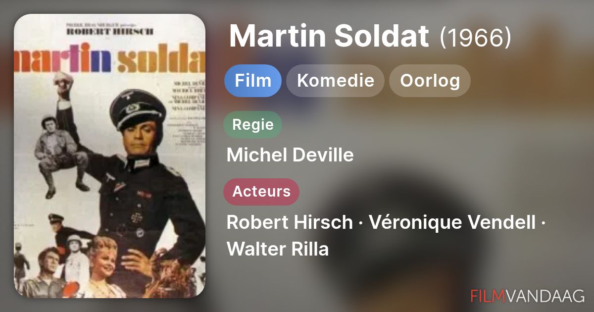 Martin Soldat (film, 1966) - FilmVandaag.nl
