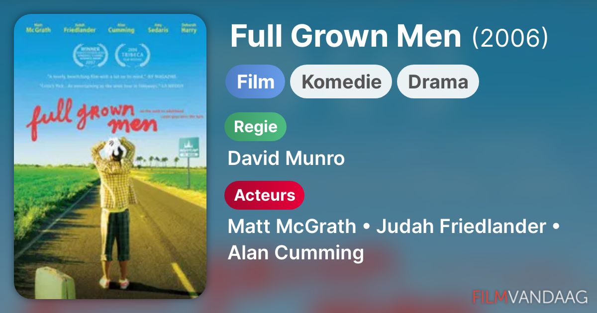 Full Grown Men (film, 2006) - FilmVandaag.nl