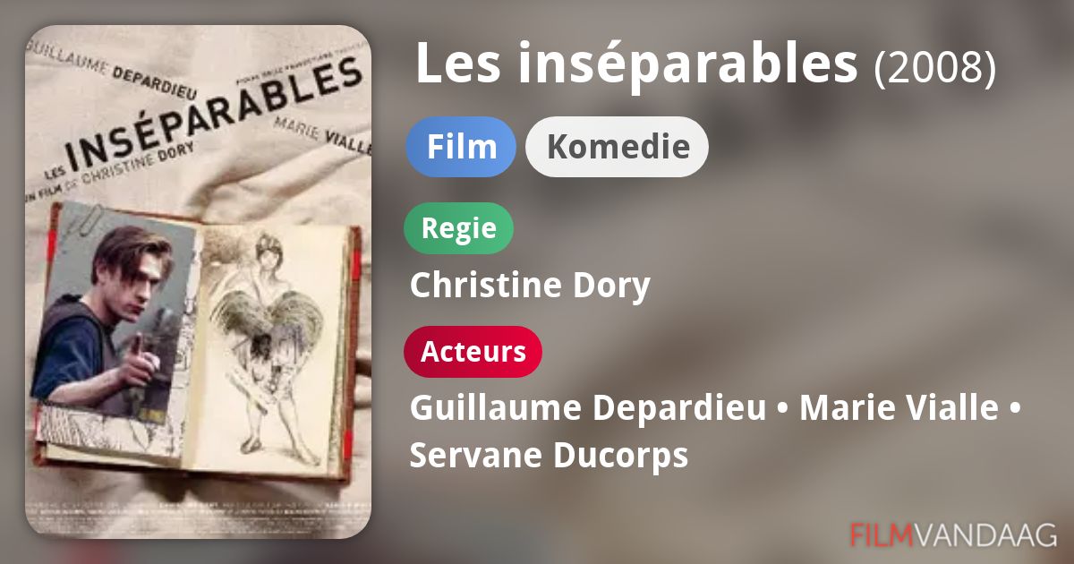 Les inséparables (film, 2008) - FilmVandaag.nl