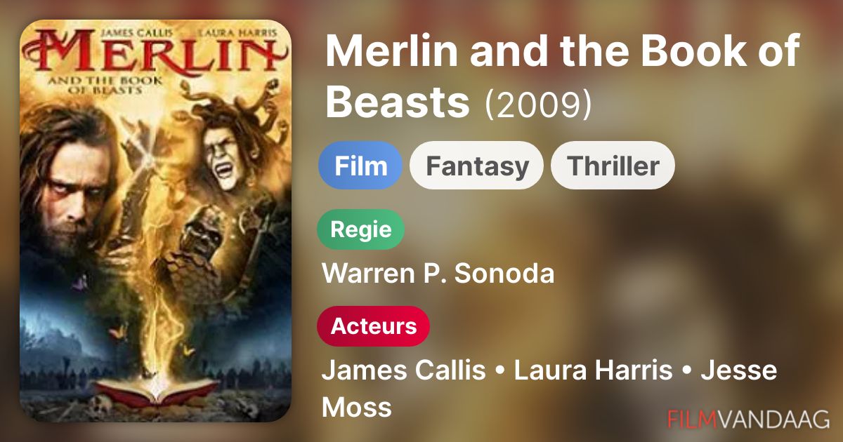 Merlin and the Book of Beasts (film, 2009) - FilmVandaag.nl