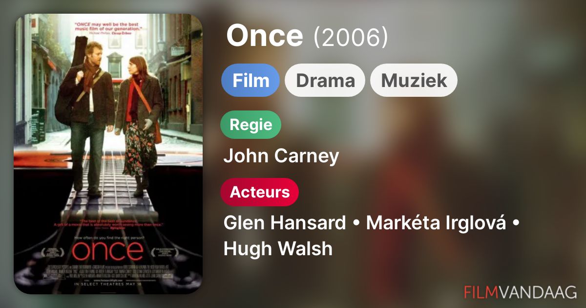 Once (film, 2007) - FilmVandaag.nl