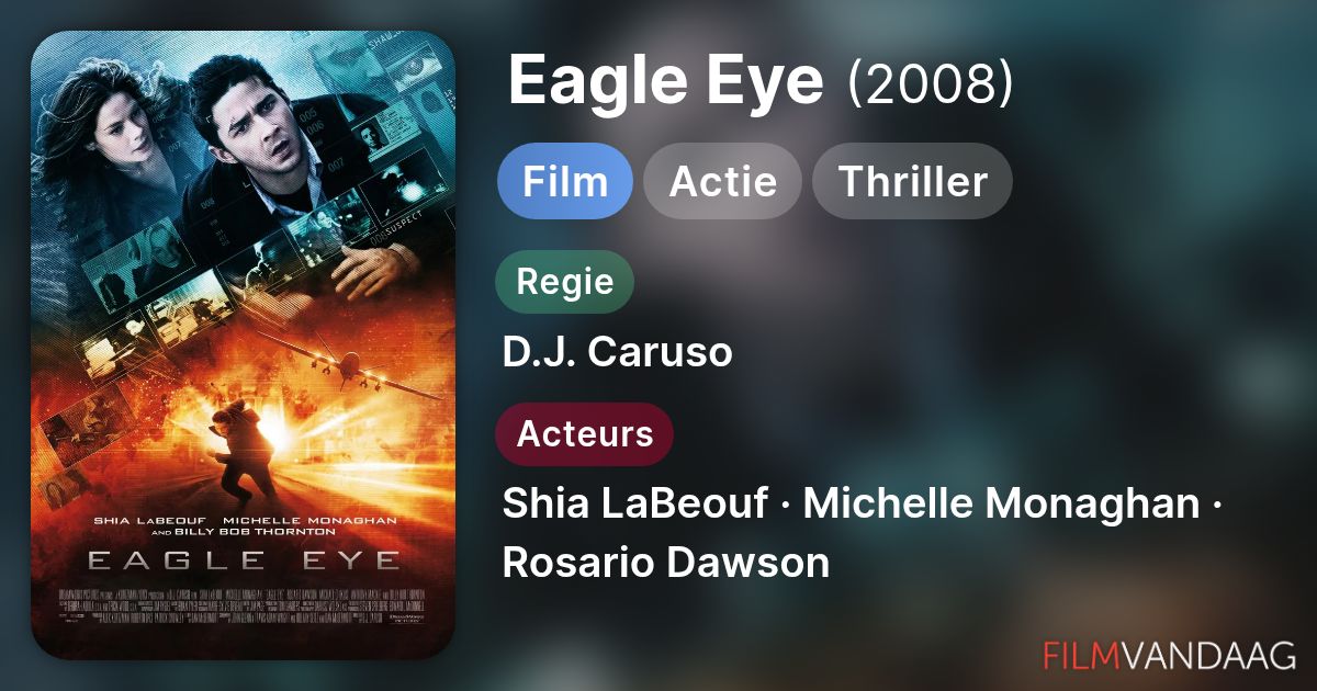 Eagle Eye (film, 2008) - FilmVandaag.nl