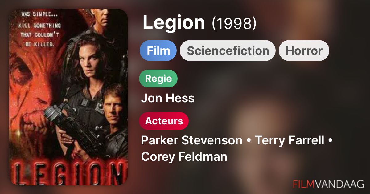 Legion (film, 1998) - FilmVandaag.nl