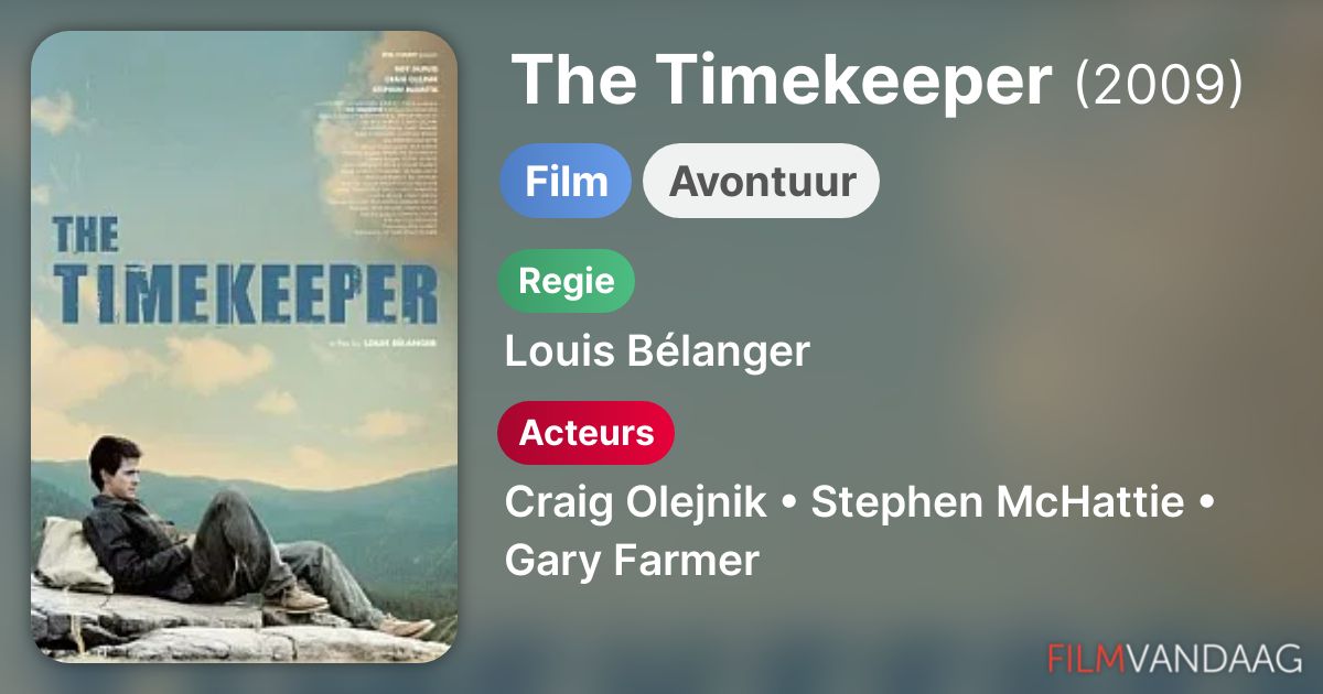 The Timekeeper (film, 2009) - FilmVandaag.nl