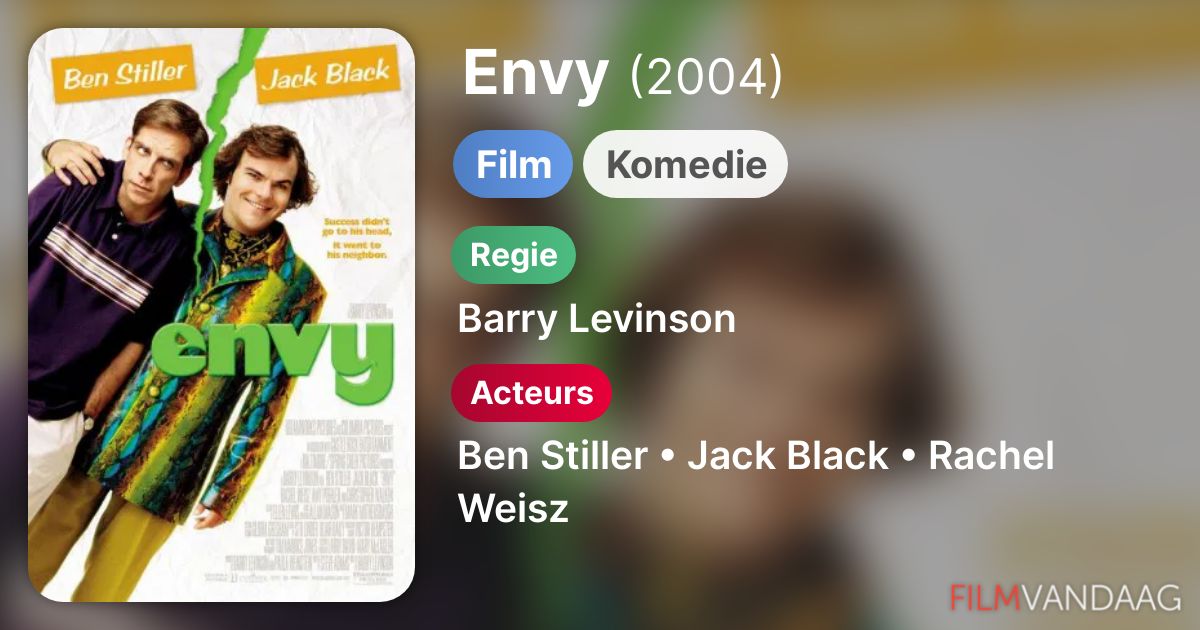 Envy (film, 2004) - FilmVandaag.nl
