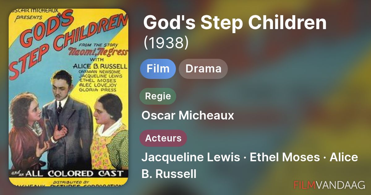 God's Step Children (film, 1938) - FilmVandaag.nl