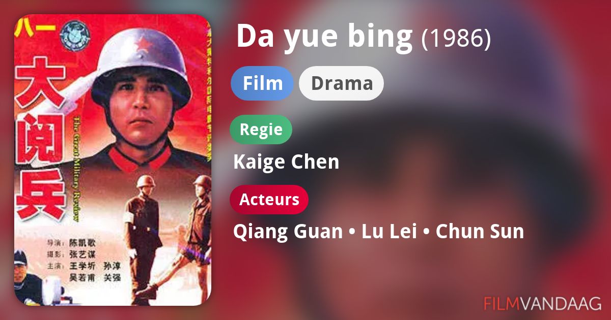 Da yue bing (film, 1986) - FilmVandaag.nl