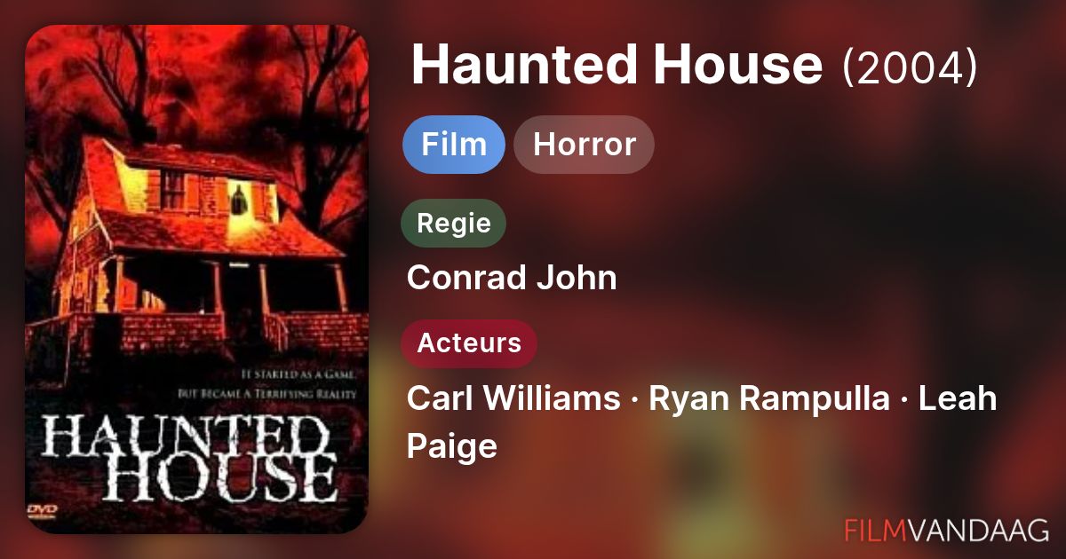 Haunted House (film, 2004) - FilmVandaag.nl
