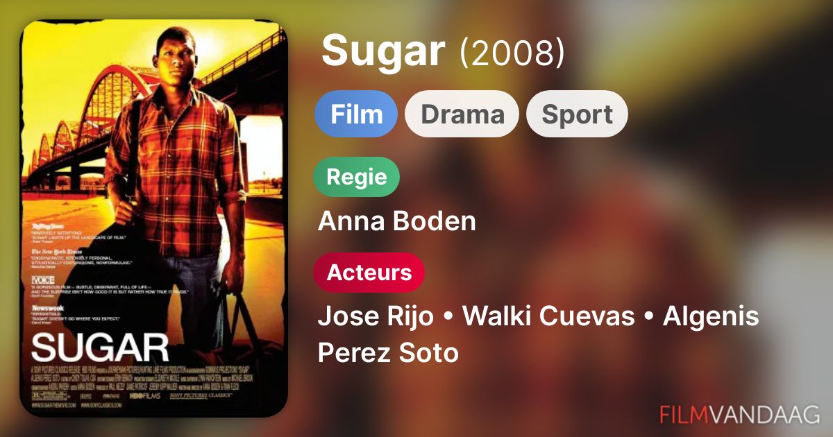 Sugar (film, 2008) - FilmVandaag.nl
