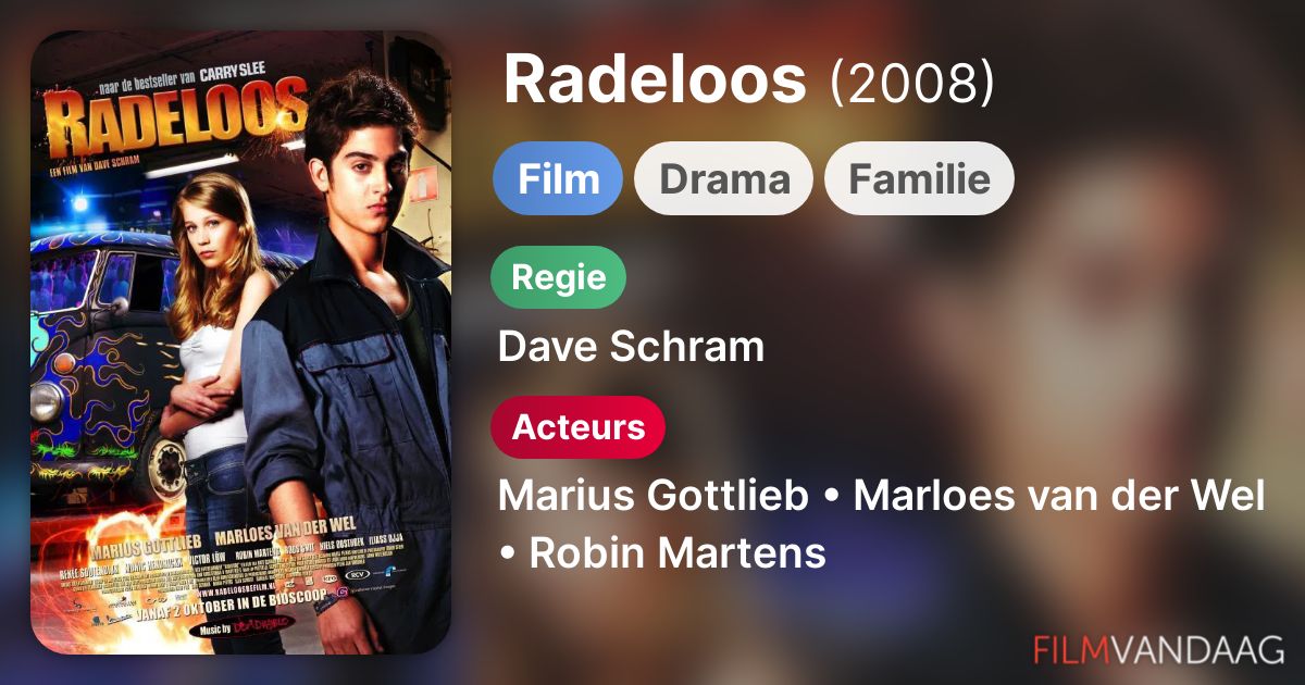 Radeloos (film, 2008) - FilmVandaag.nl