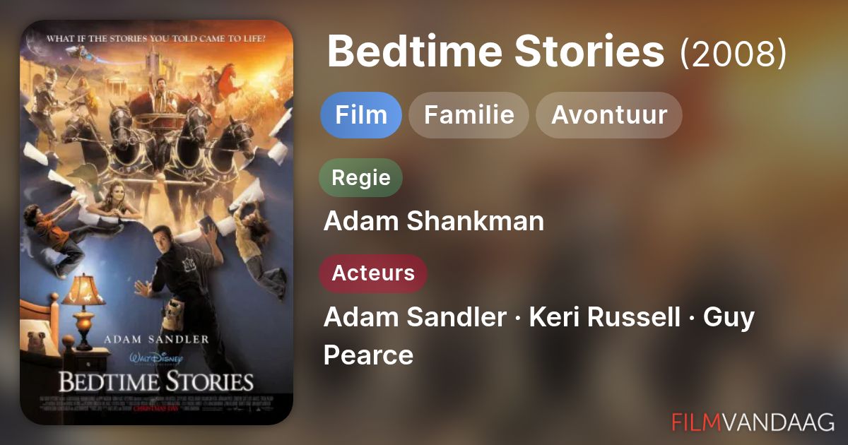Bedtime Stories (film, 2008) - FilmVandaag.nl