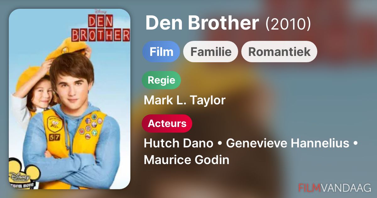 Den Brother (film, 2010) - FilmVandaag.nl