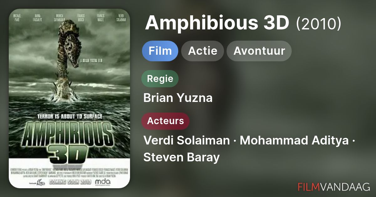 Amphibious 3D (film, 2010) - FilmVandaag.nl