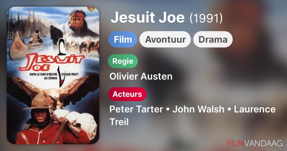 Jesuit Joe (film, 1991) - FilmVandaag.nl