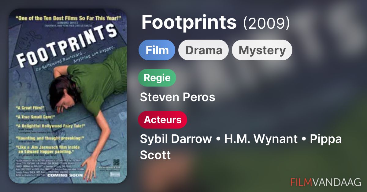 Footprints (film, 2009) - FilmVandaag.nl