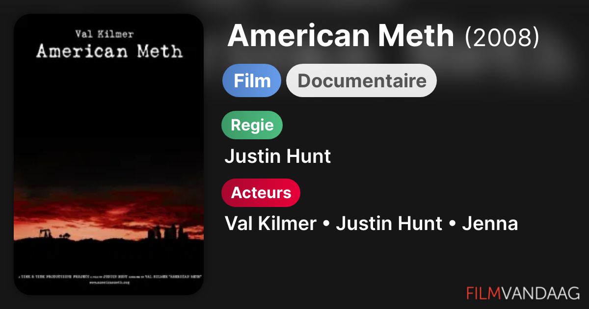 American Meth (film, 2008) - FilmVandaag.nl