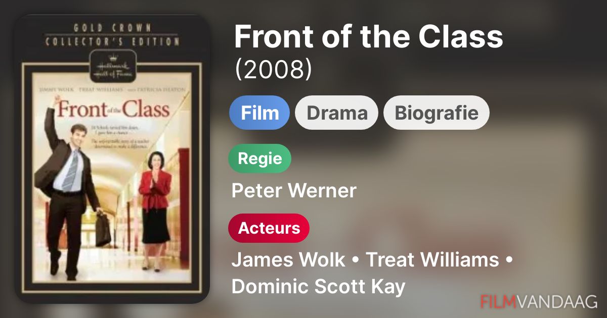 Front of the Class (film, 2008) - FilmVandaag.nl
